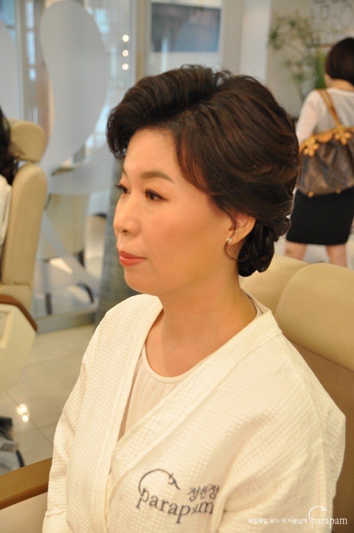 우아한 신부엄마머리스타일 혼주머리 잘하는 파라팜 네이버 블로그