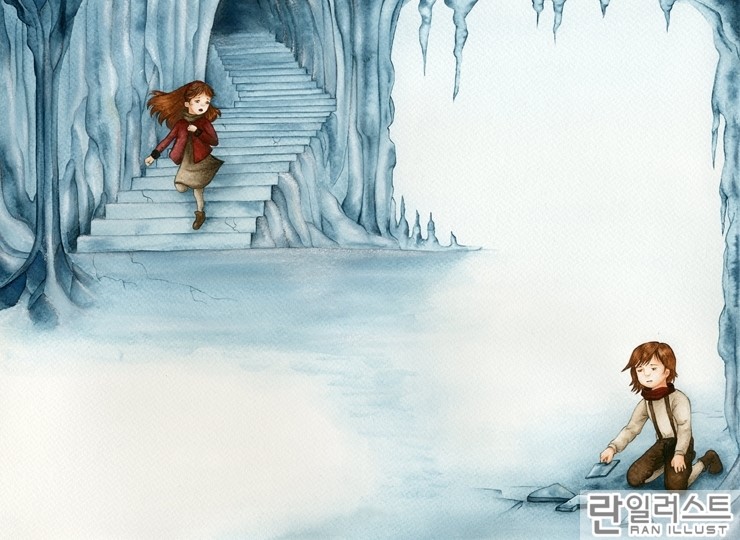 눈의여왕수채화안혜선란일러스트동화일러스트동화일러스트학원일러스트학원삽화예쁜그림평생직업취미미술예쁜일러스트창작동화