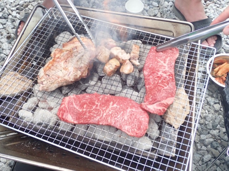 캠핑요리 아침 점심 저녁 메뉴 공개해요 네이버 블로그