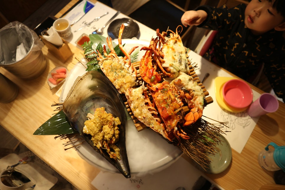 해운대맛집 달맞이포차 랍스타 ♬ 윤나미쉐프 창작요리 네이버 블로그