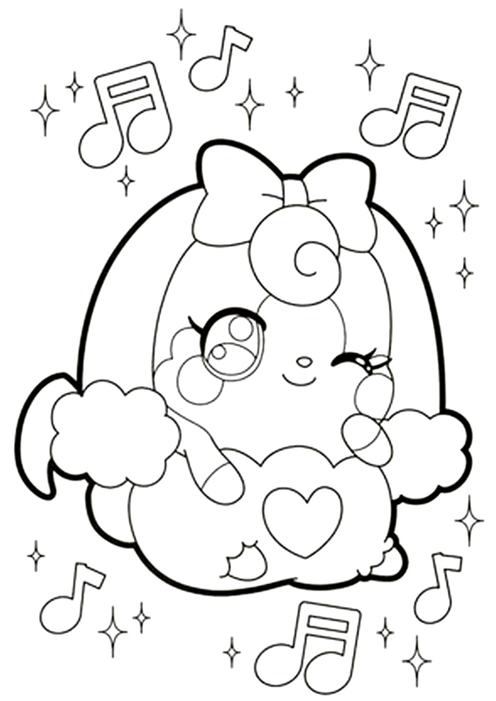 프린트도안 숲의 요정 페어리루 색칠놀이 색칠공부 네이버 블로그 Sketch Coloring Page