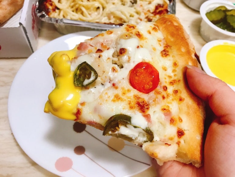 파파존스 맛있는 피자 추천 D 스파이시 치킨랜치 화이트 파파스 파스타 네이버 블로그
