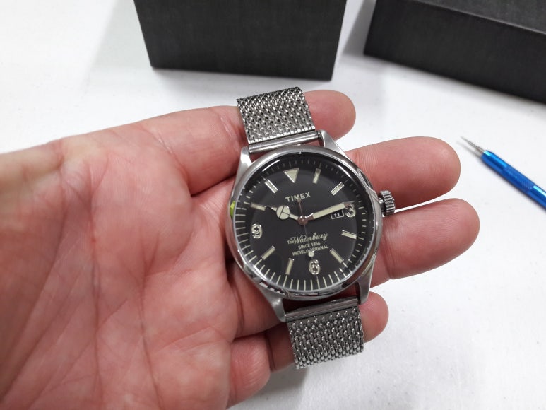 로렉스 익스플로러를 닮은 타이맥스 워터베리 TW2P75000 시계리뷰 : 네이버 블로그