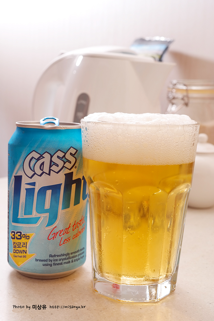 [맥주리뷰]카스 라이트 cass light by 미상유 : 네이버 블로그
