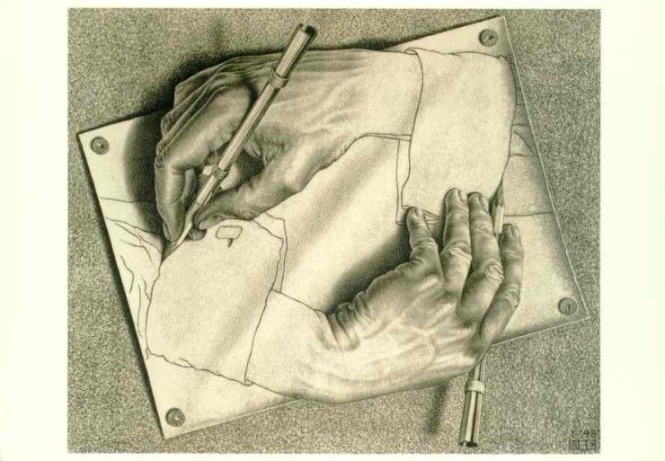 '네덜란드의 판화가' 모리츠 에셔(M.C. Escher)의 작품 세계와 그림 가격 : 네이버 블로그